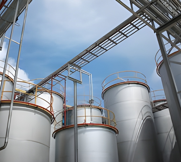 Storage Tank Steel Structure | Delight Engineering Consultancy